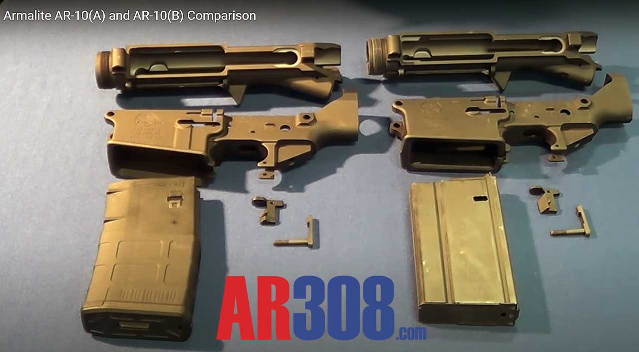 Critical Difference Between Armalite AR-10a and AR-10b Rifles?